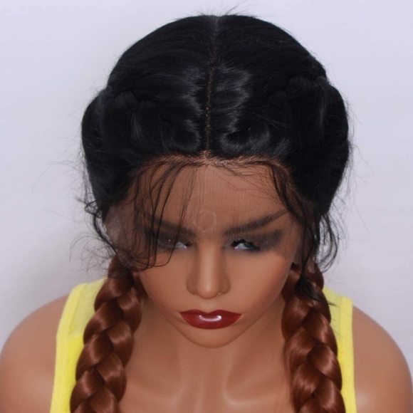 Hair | Blooming Hair Middle Part Braided Lace Front Wig | Poshmark
